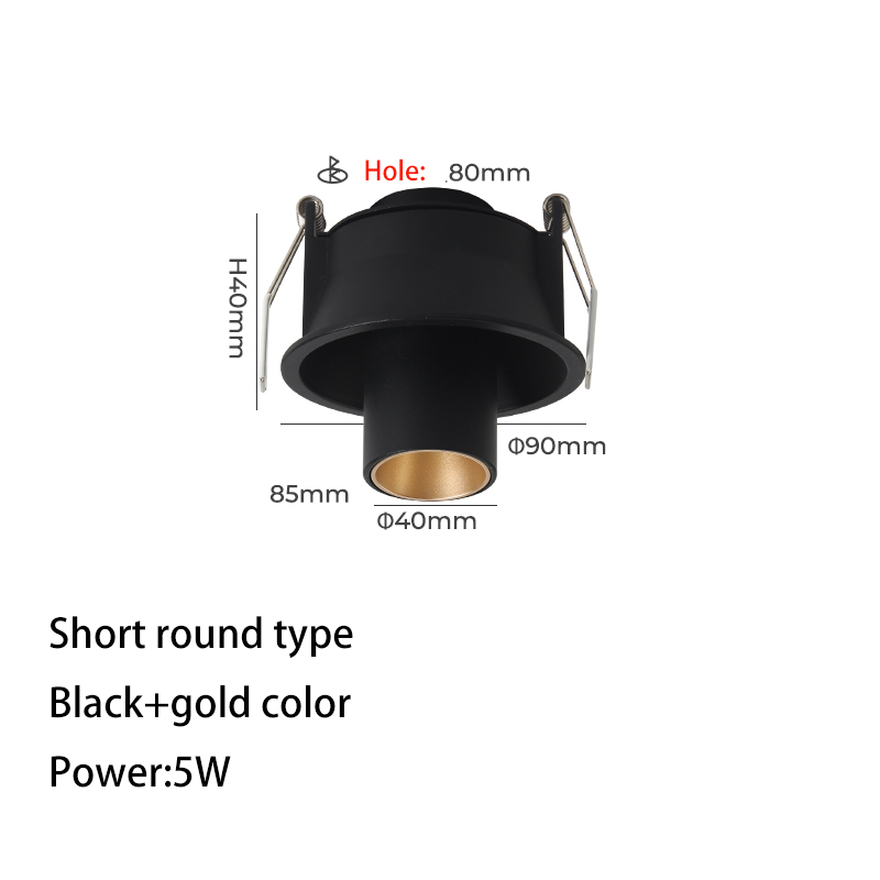 Led Spotlights Recessed Long Tube Spot Light COB A... – Vicedeal