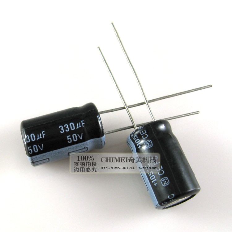Electrolytic capacitor 50V 330UF capacitor – Grandado