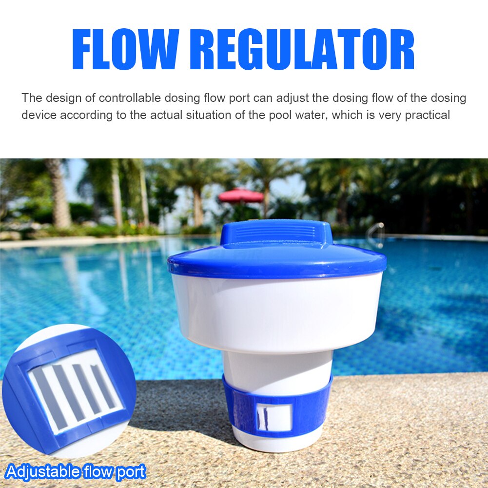 8 Inch Swimming Pool Spa Chemical Dispenser Floati... – Grandado