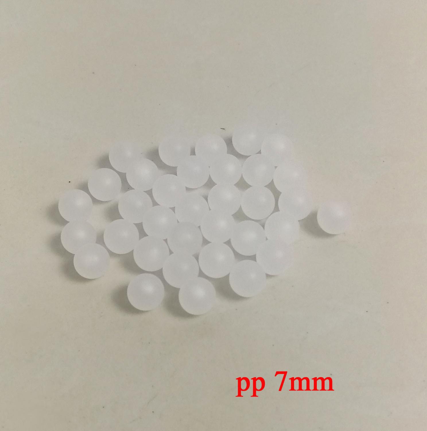 7mm dia polypropylen pp solid kugle af plast, ca. ... – Grandado