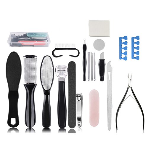 18 In 1 Pedicure Tool Set Foot Care File for Heels... – Grandado