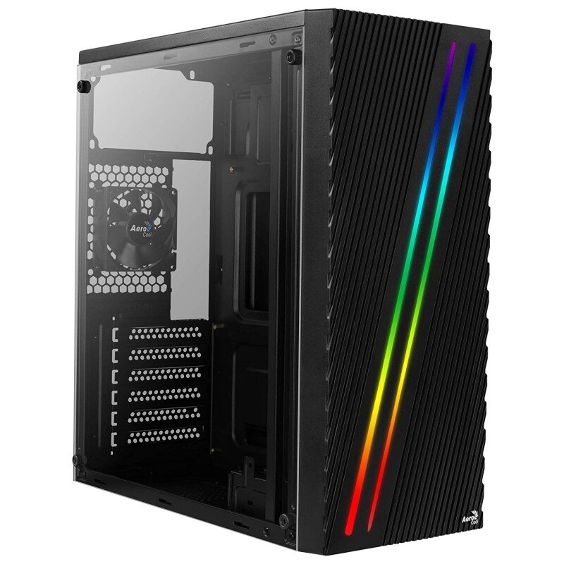 Aerocool Semitorre strie ATX ARGB noir – Grandado