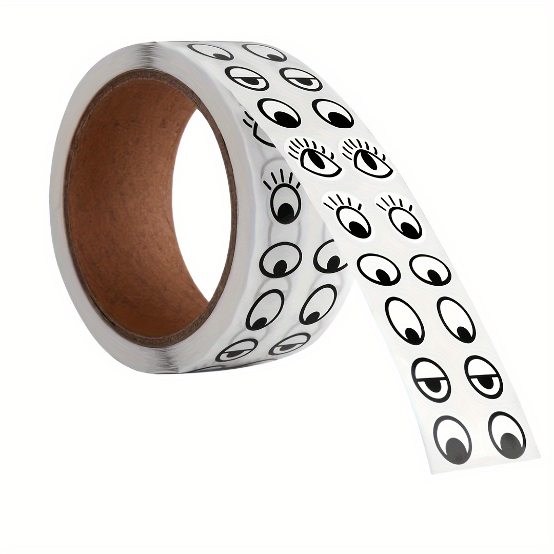 1roll Self-adhesive eye stickers DIY children's ca... – Grandado