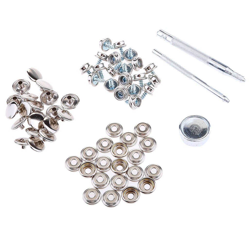 153Pcs Stainless Steel Boat Marine Cover Fastener ... – Grandado