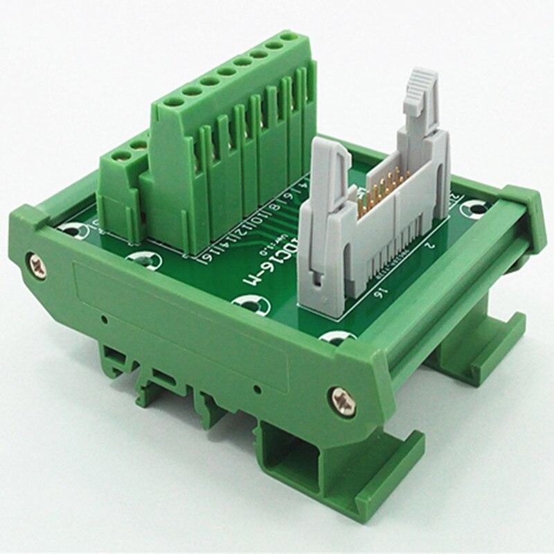 IDC-16 DIN Rail Mounted Interface Module. – Grandado