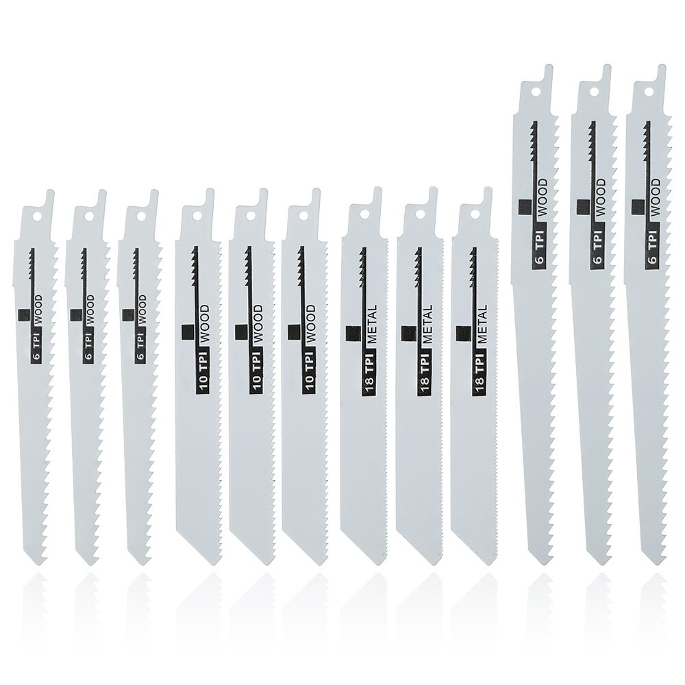 12pcs Reciprocating Saw Blades 6-inch 8-inch Sharp... – Vicedeal