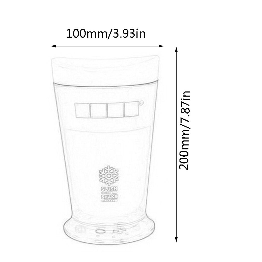 JM-019 Ice Cream Machine Sand Ice Cup Milkshake Ic... – Grandado