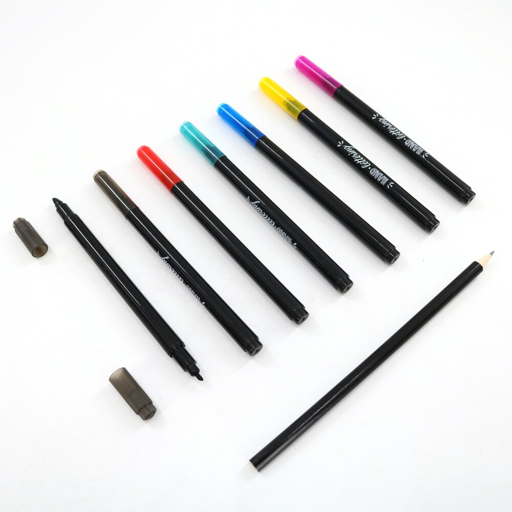 tin box drawing set handlettering drawing set inst... – Grandado