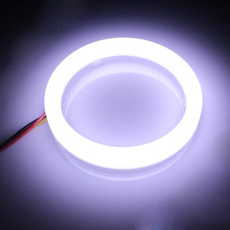 Halo Rings Car Led Angel Eyes Cotton White and Yel... – Grandado