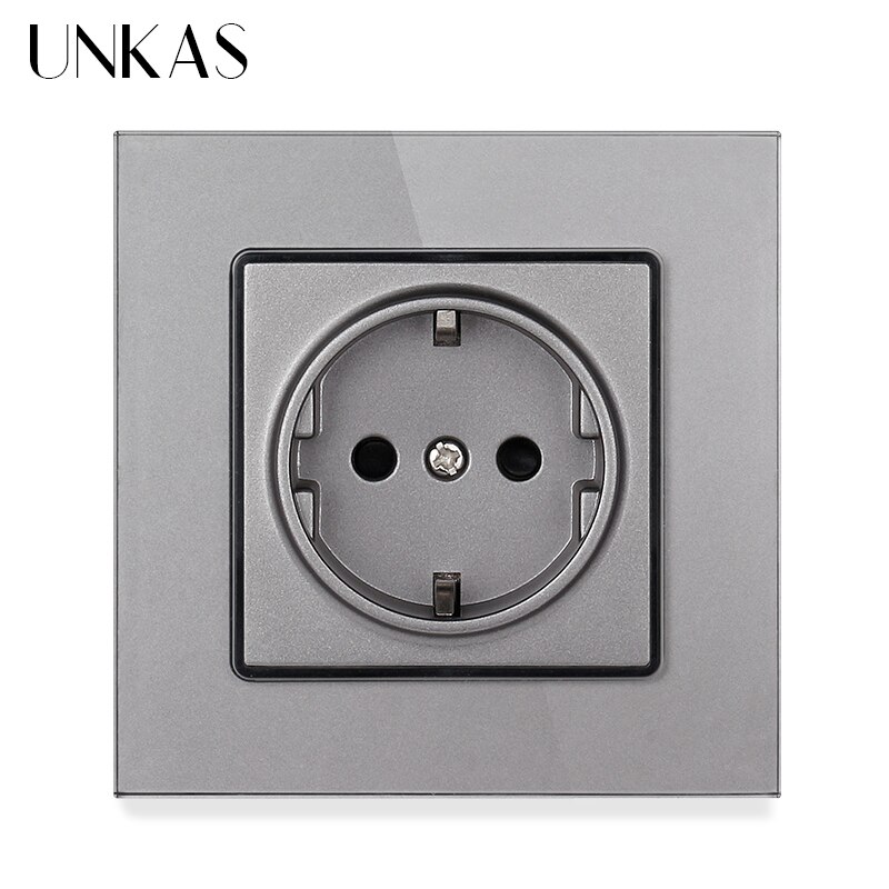 UNKAS Russia Spain EU Standard 16A Wall Socket Dua... – Vicedeal