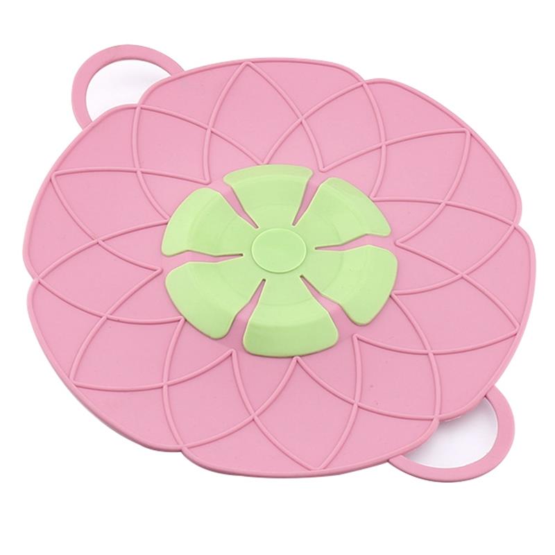 Silicone Lid Spill Stopper Cover Reusable Pot Pan ... – Grandado