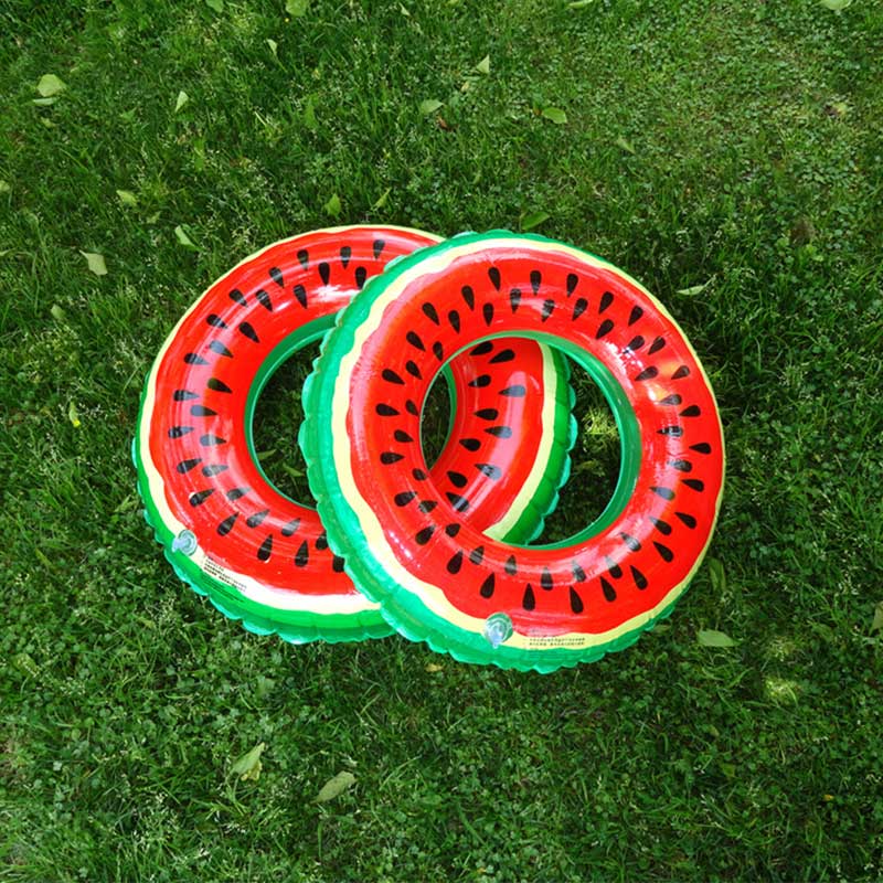 Watermelon Inflatable Donut Swimming Ring Giant Po... – Grandado
