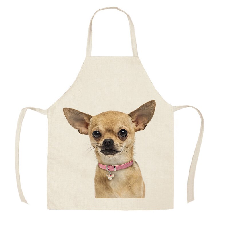 Pet Chihuahua Dog Kitchen Aprons Unisex Dinner Coo... – Vicedeal