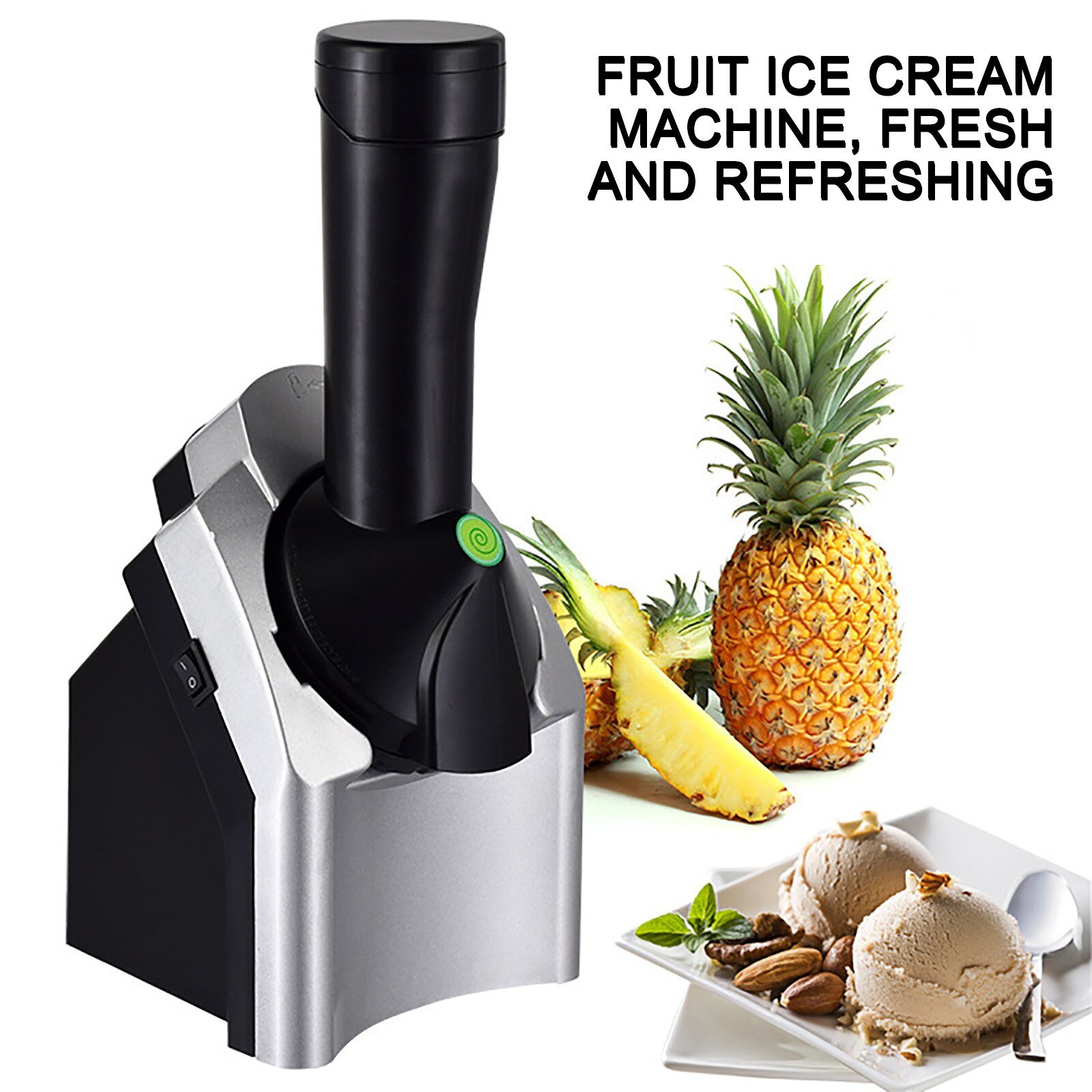 Electric Fruit Ice Cream Maker Household Freeze Fr... – Grandado