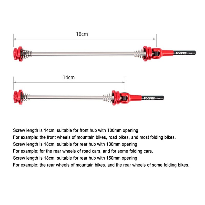 Fiets Snelspanner Hendel Titanium As Cnc Draaien F... – Vicedeal