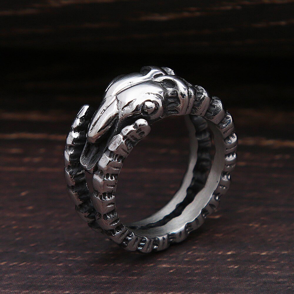 Vintage Satan Schedel Ringen Voor Mannen Vrouwen G... – Grandado