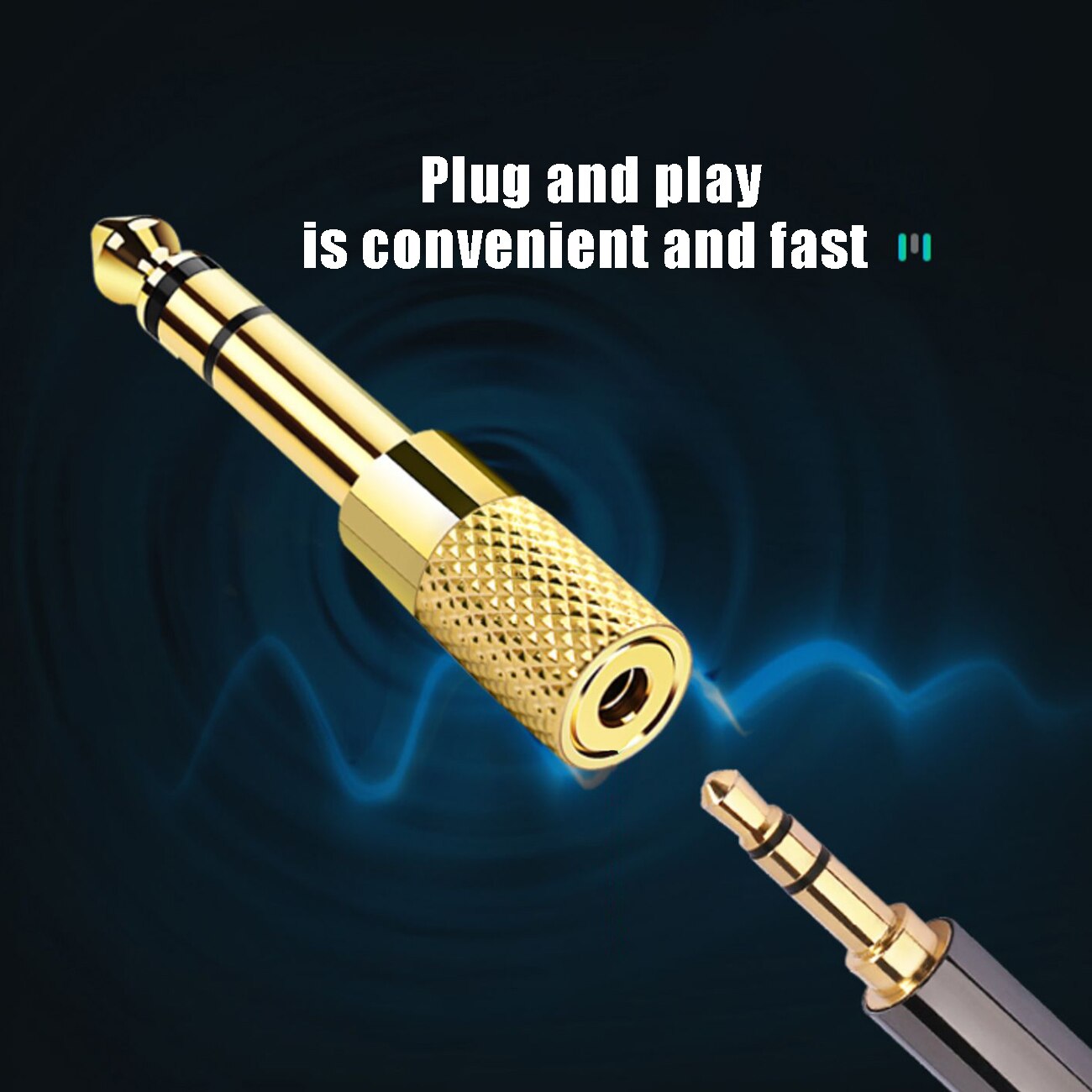 Jack 6.5 6.35Mm Stekker Naar 3.5 Mm Vrouwelijke Co... – Vicedeal