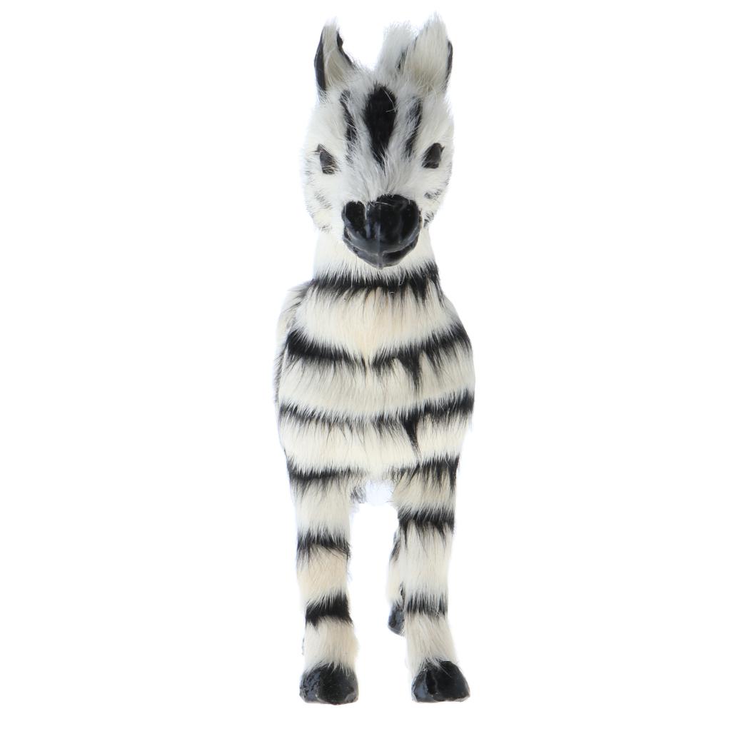 6.9 Inch Realistic Zebra Statue, Simulation Wild A... – Grandado