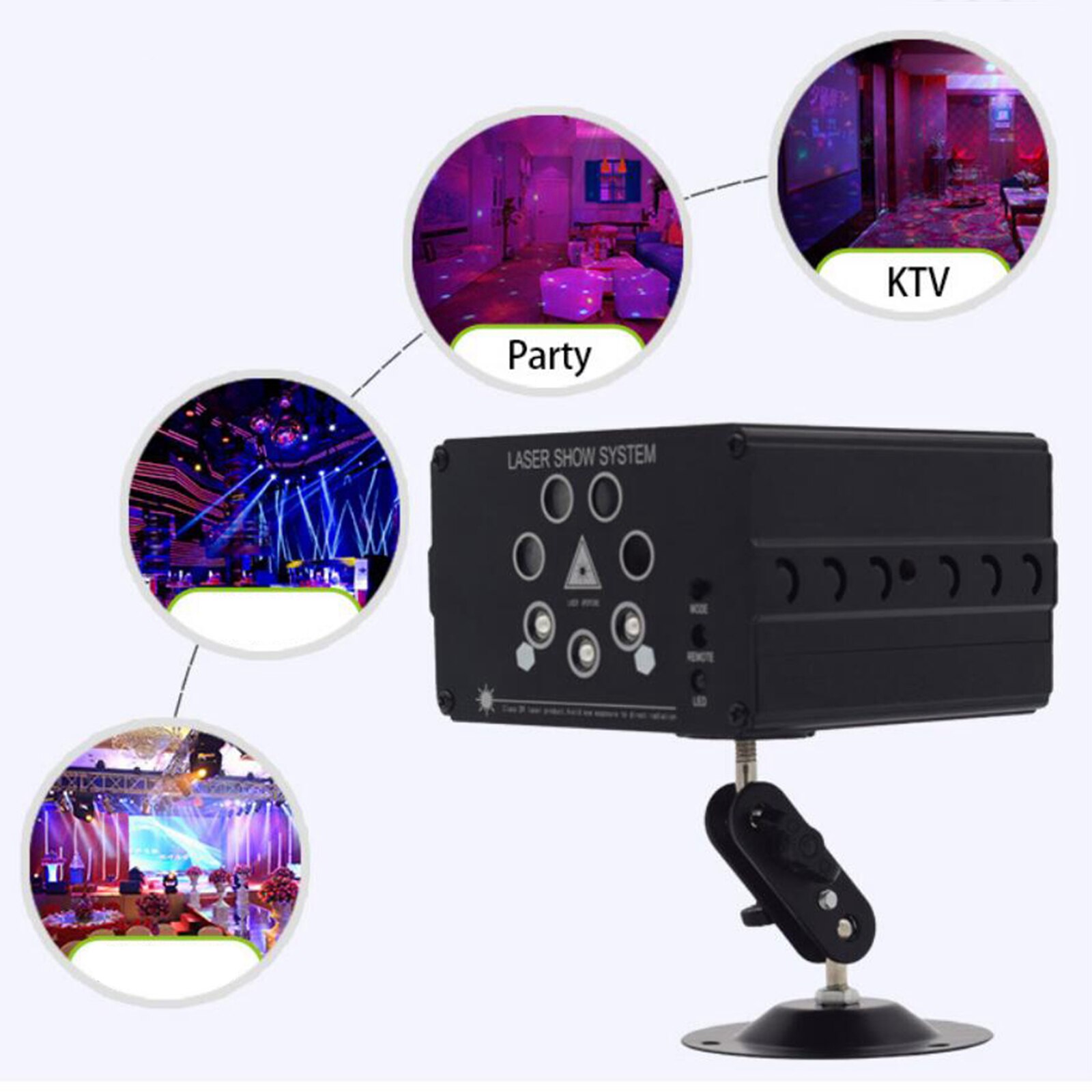 Disco Light Stage Projector Lighting 120 patterns ... – Grandado