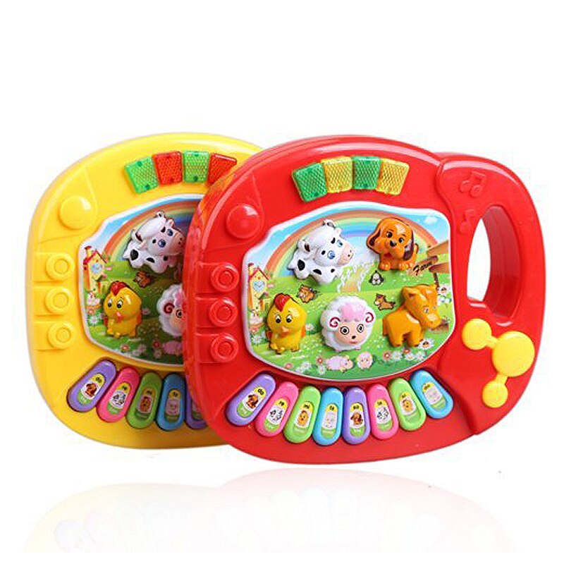 Baby Kids Musical Educational Animal Farm Piano De... – Grandado