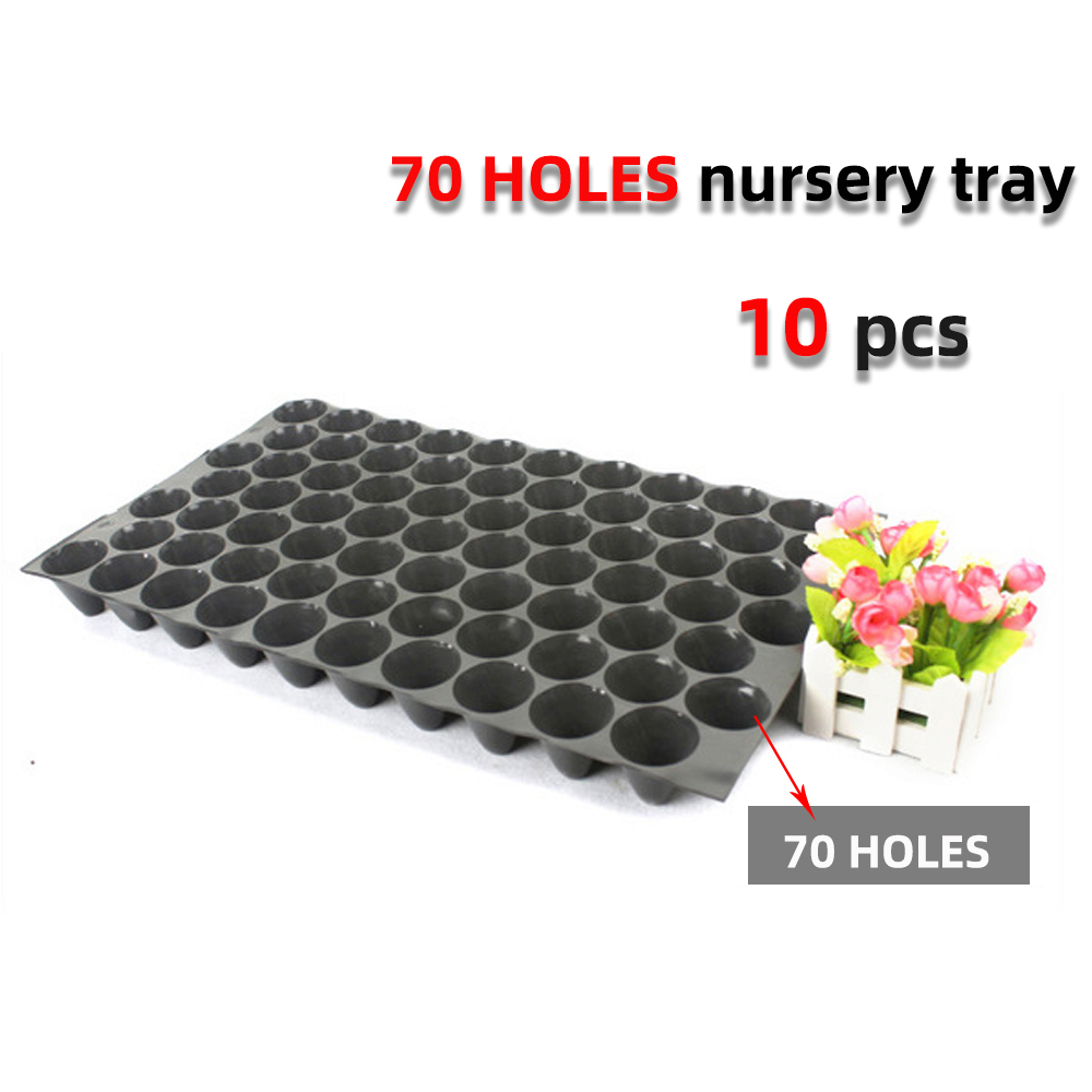 Plant Nursery Tray 48 or 72 Holes Plastic Planting... – Vicedeal