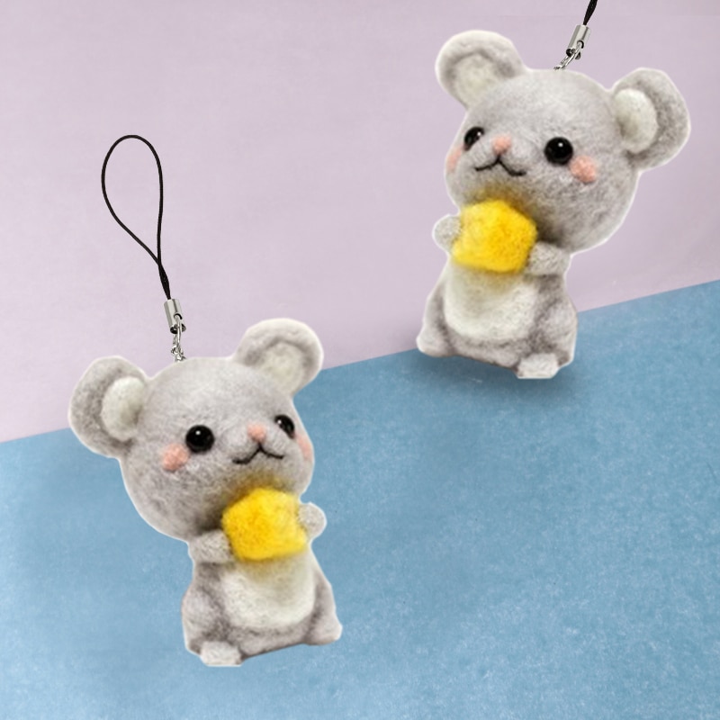 LMDZ 1Pcs Lovely Mice Mouse Handmade Animal Toy Do... – Grandado