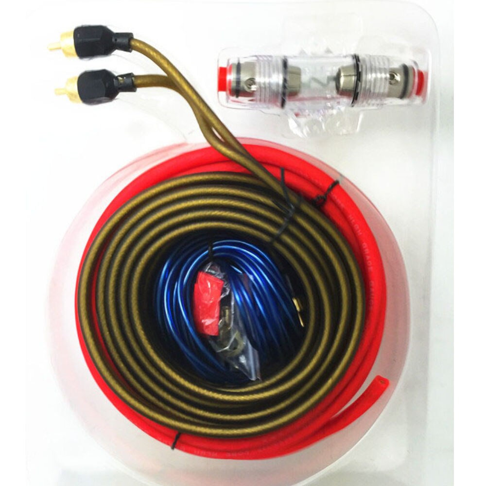 8GA Power Cable 60 AMP Fuse Holder Amplifier Subwo... – Vicedeal