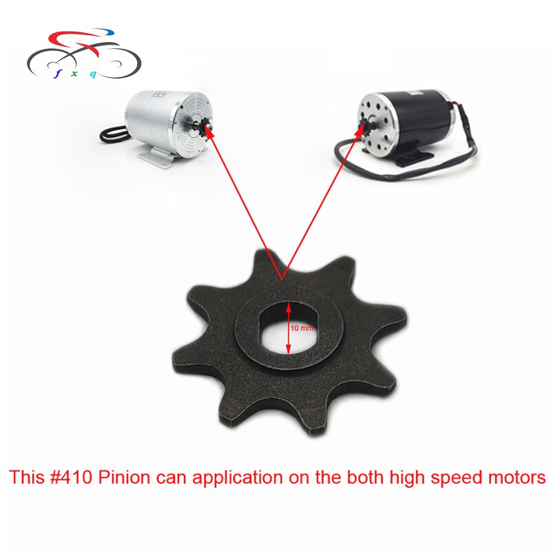 #410 8 T Elektrische Scooter Tandwiel Gear Voor Mo... – Grandado