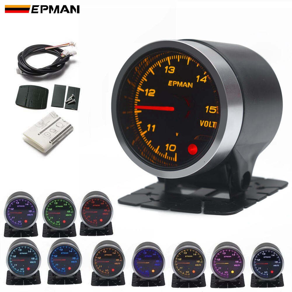 EPMAN Racing Car 2" 52mm 10 colors backlights Volt... – Grandado