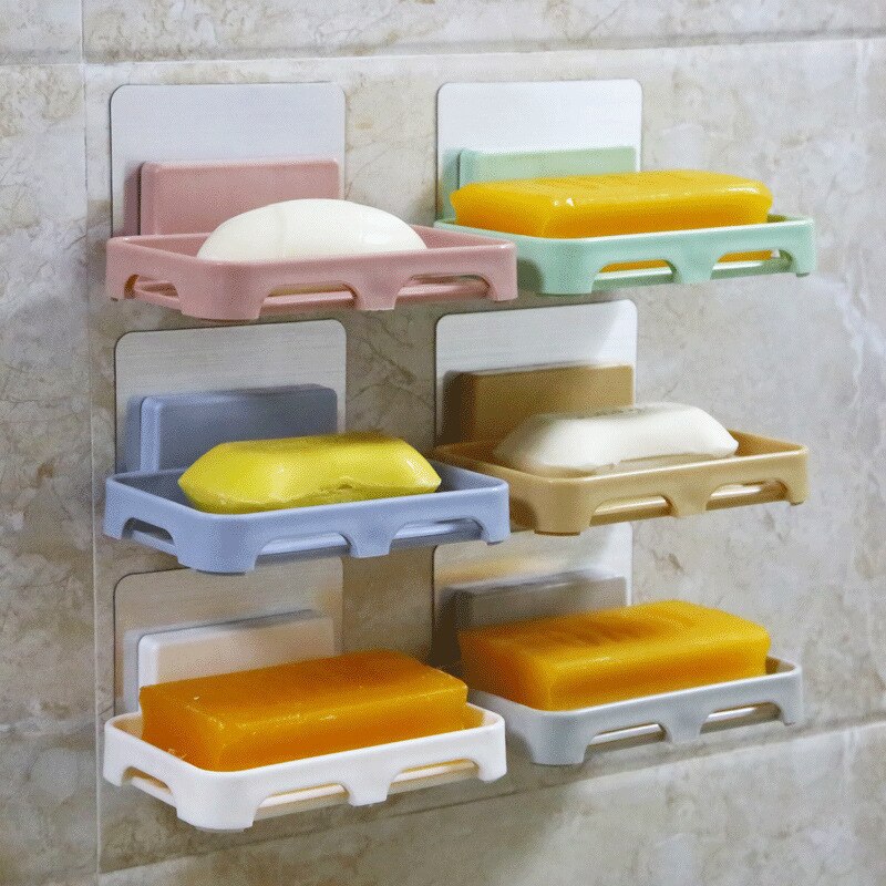 Kitchen Hanging Soap Box Soap Dishes Drain Wall Mo... – Grandado