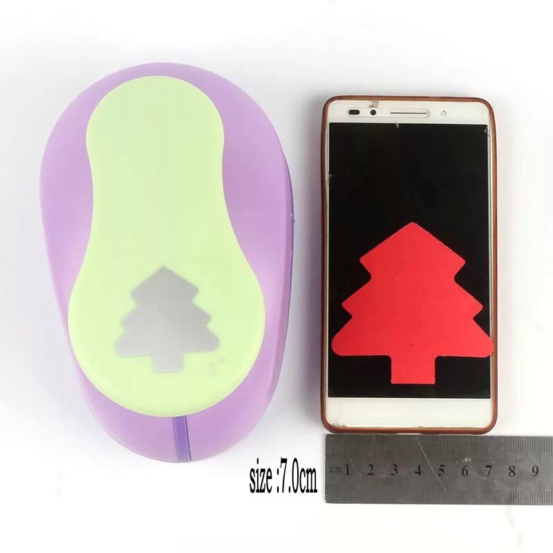 2.5cm-7.0cm Christmas tree foam Punch Diy Craft Pu... – Grandado