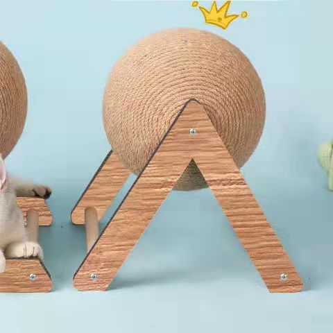 Cat Scratching Ball Toy Kitten Sisal Rope Ball Boa... – Vicedeal