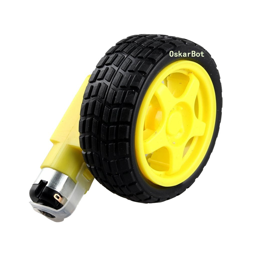Tt motor smart bil robot gear motor støttehjul a /... – Grandado