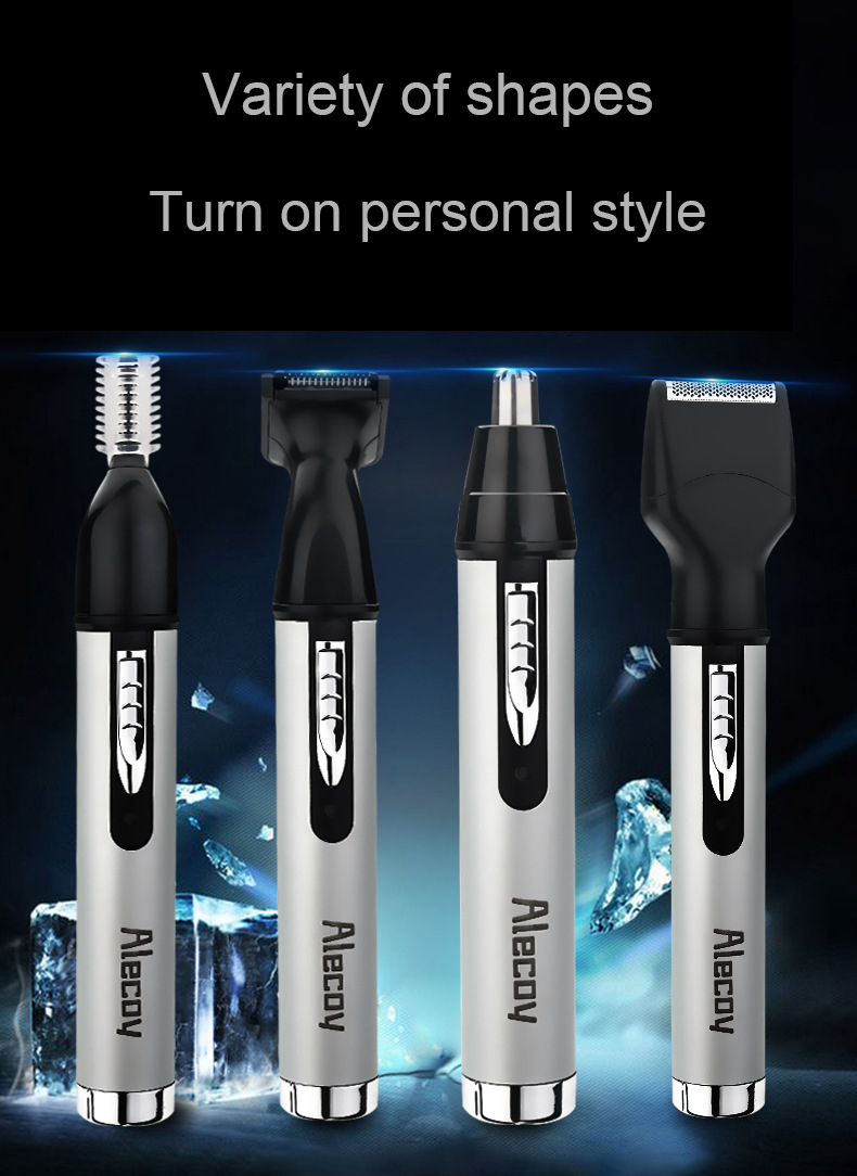 220V 4 in1 Electric Nose Ear Hair Trimmer Men char... – Vicedeal