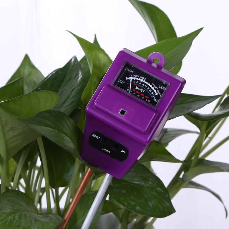 Digital Tester 3 in1 Soil Moisture Sunlight PH Met... – Grandado