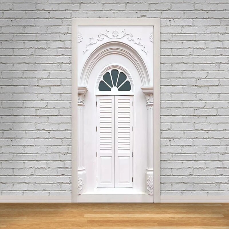 3D Sticker Roman Pillar Arch European Style Wallpa... – Vicedeal