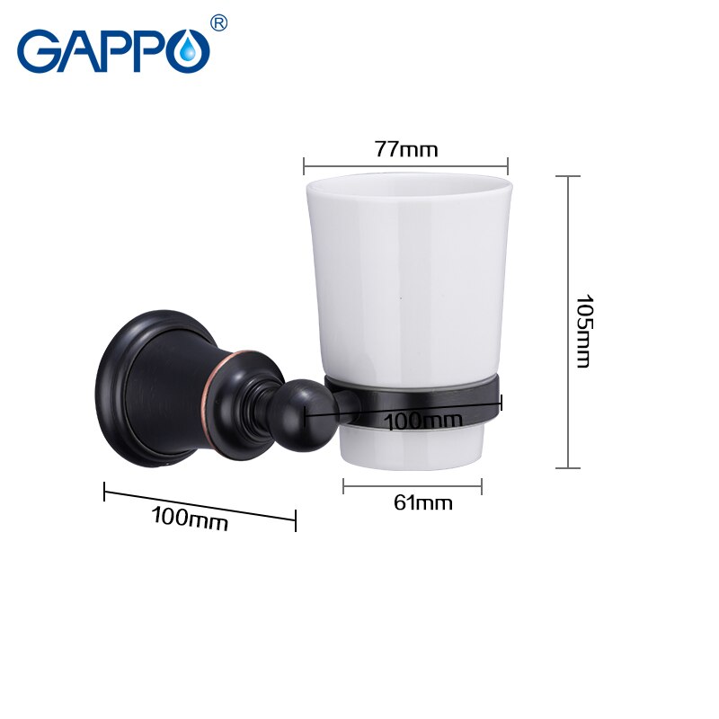 GAPPO Tumbler Houders tandenborstel Cetamic cups T... – Grandado