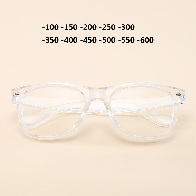 Mannen Mode Vierkante Transparante Frame Glazen Vr... – Vicedeal