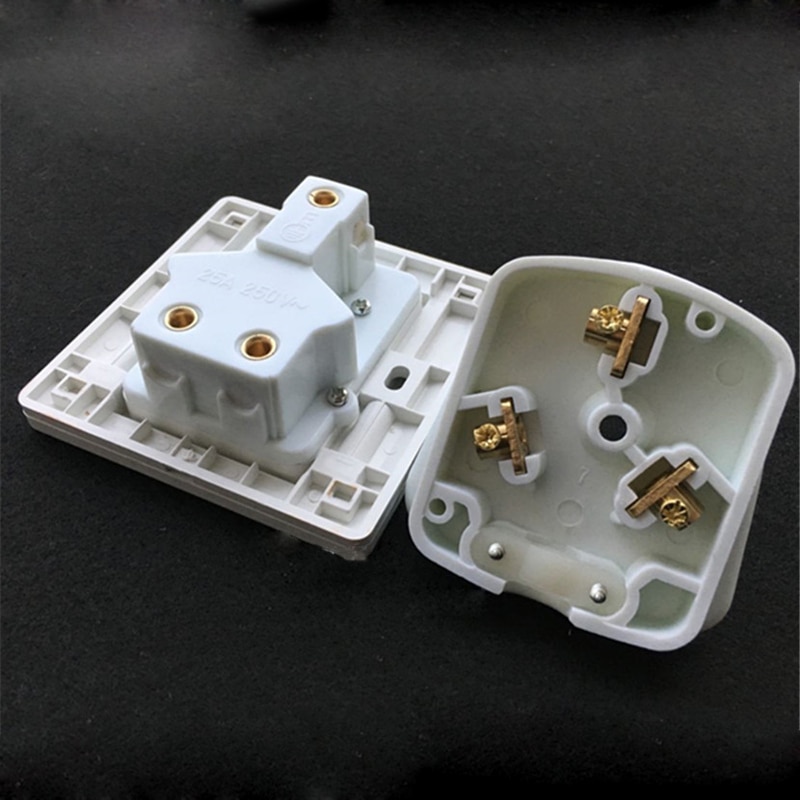 2 stuks High Power Socket Plug Stopcontacten Drie ... – Vicedeal