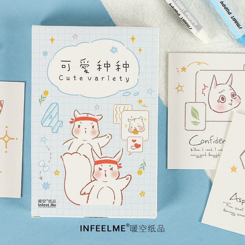 30Pcs/1Lot Cartoon Alle Soorten Wenskaarten Verjaa... – Grandado