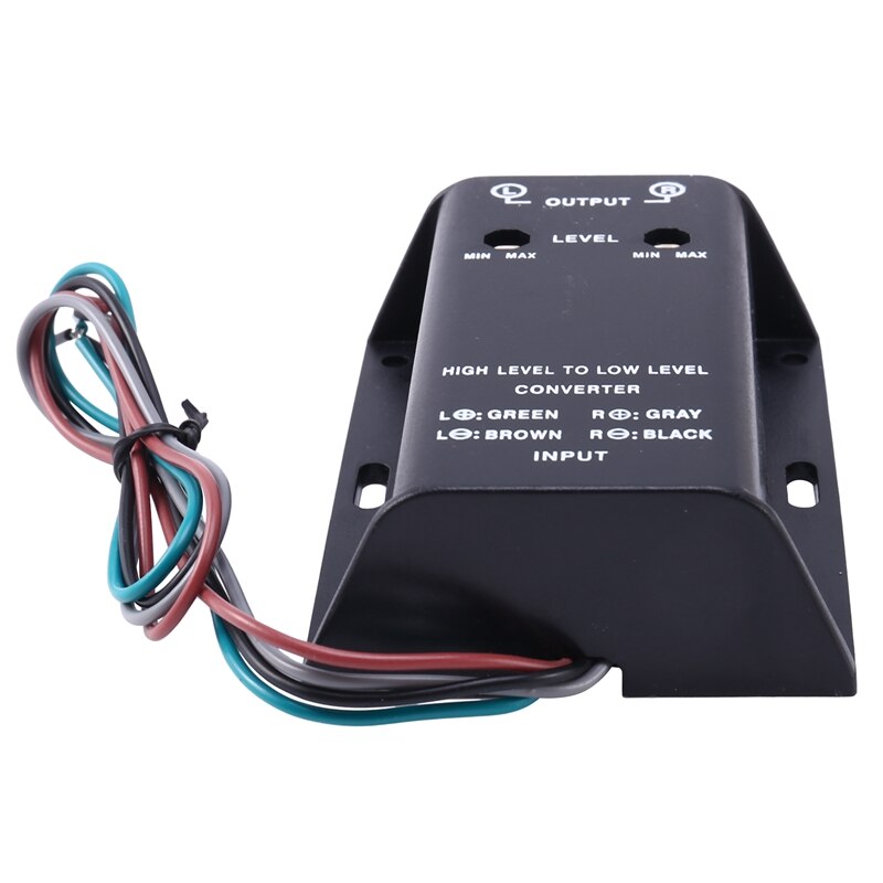 Car o RCA Speaker Converter Adapter High Level to ... – Vicedeal