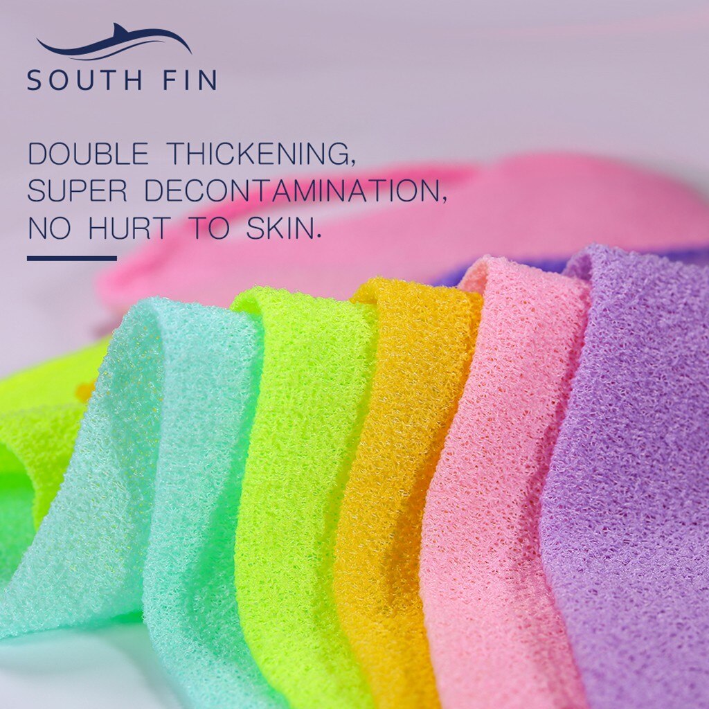 Bath Towel Pull Back Strap Wash Scrubbers Exfoliat... – Grandado
