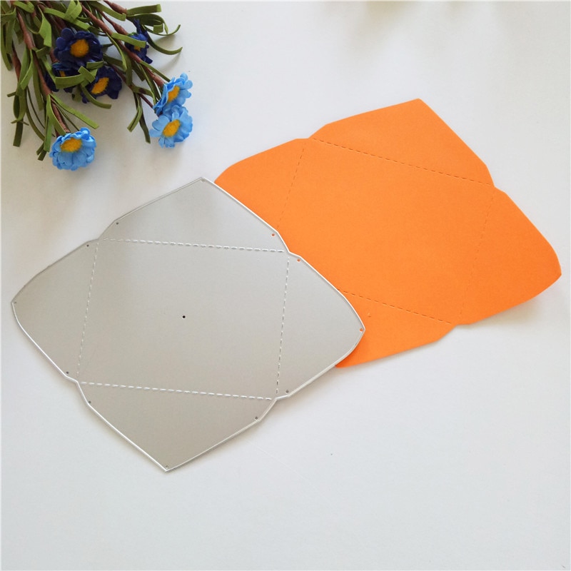 handmade envelope cutting Dies Decor METAL CUTTING... – Grandado