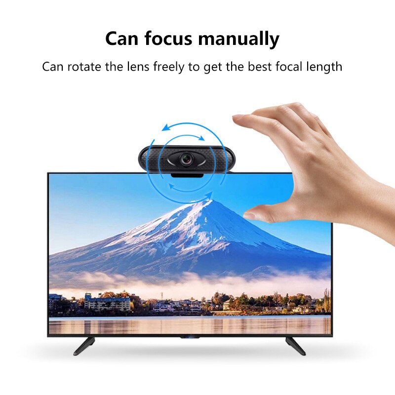 Webcam Full HD 1080P Web Camera For Computer USB P... – Grandado