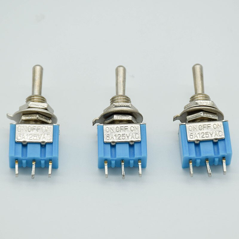 5Pcs ON-OFF-ON 3 Pin 3 Position Mini Latching Togg... – Grandado