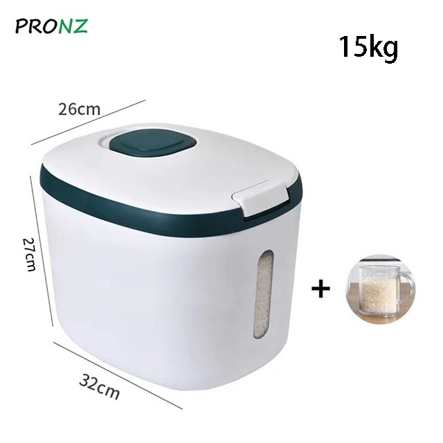 5KG/10KG/15KG Kitchen Container Bucket Insect-Proo... – Vicedeal