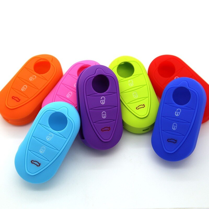 Silicone Remote Key Cover Case Fob Fit Voor Alfa R... – Vicedeal