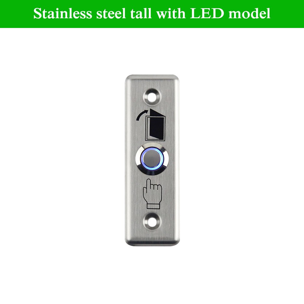 OBO HANDS Metal Door Exit Button Stainless Steel S... – Grandado