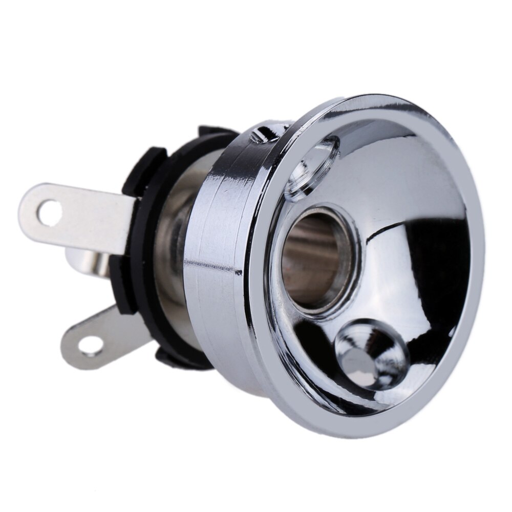 Metal Silver 6.35mm / 1/4" Jack Plug Socket Output... – Grandado