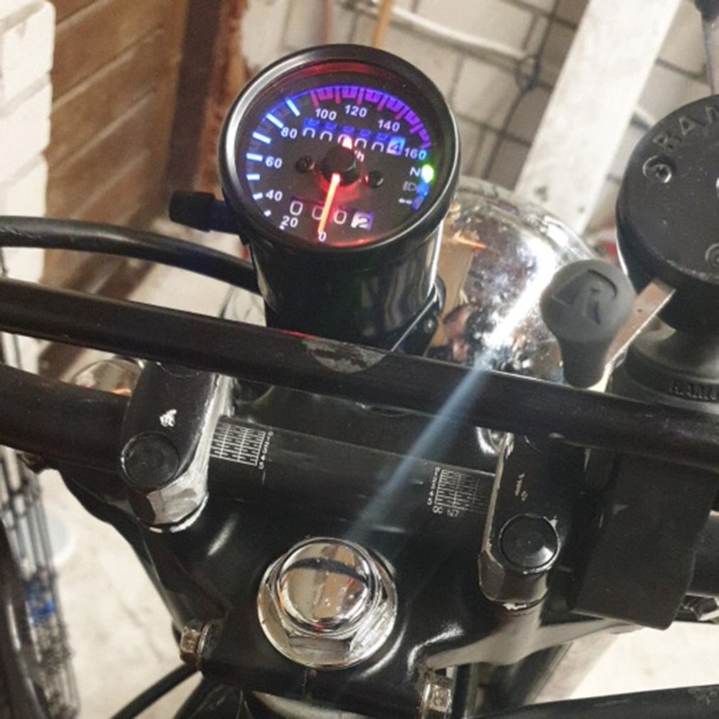 Vintage Style Motorcycle Speedometer Odometer Tach... – Grandado